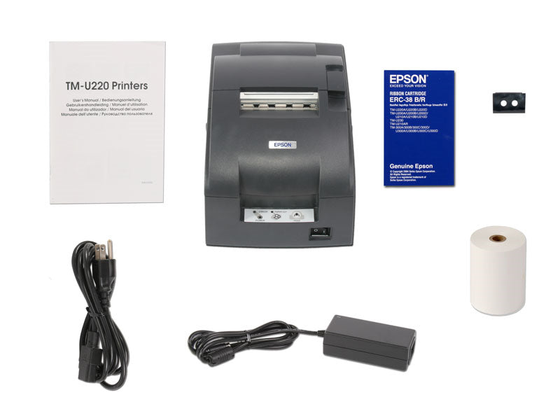 Epson TM-U220B Ethernet LAN Kitchen Coffee Docket Printer – Till Man NZ